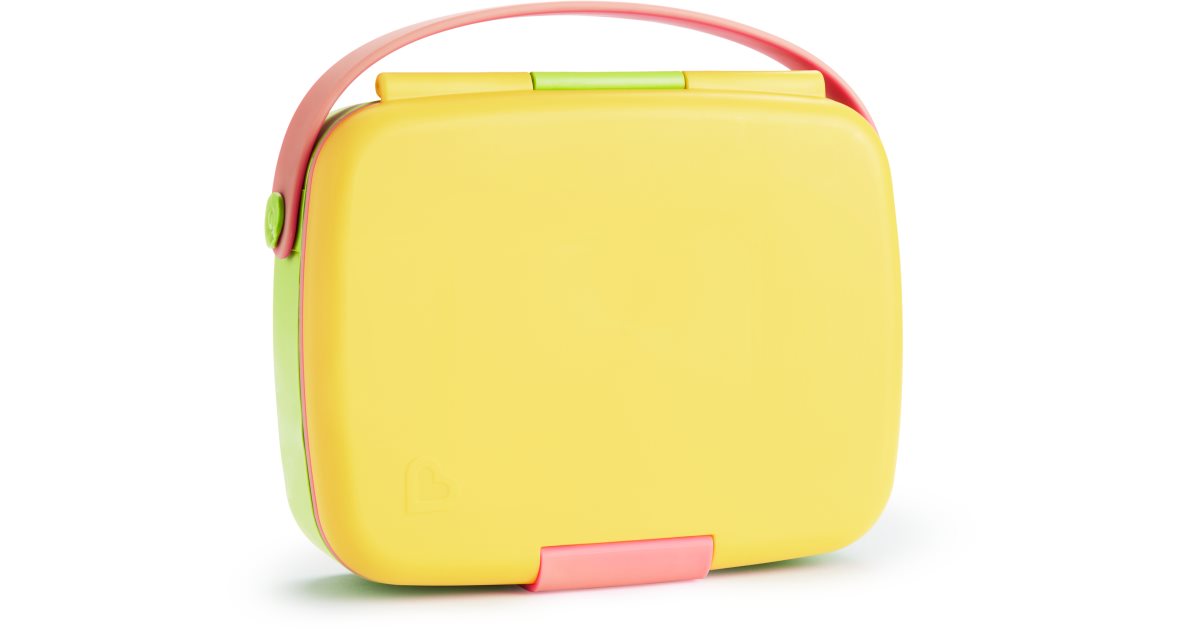 Munchkin Bento Box Yellow комплект за хранене за деца | notino.bg