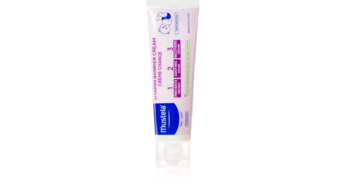 Mustela Bébé Change Cream Creme Til at behandle bleudslæt | notino.dk
