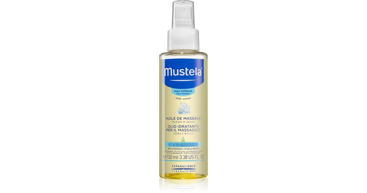 Mustela Bébé ulje za masažu za djecu od rođenja | Notino.hr