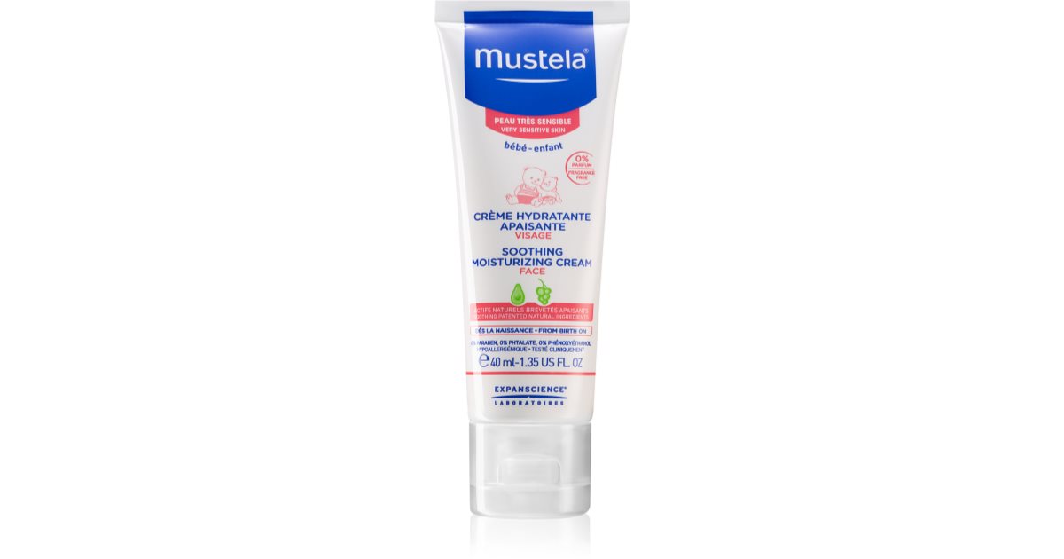 Mustela Bébé crema hidratante y calmante para bebé lactante | notino.es