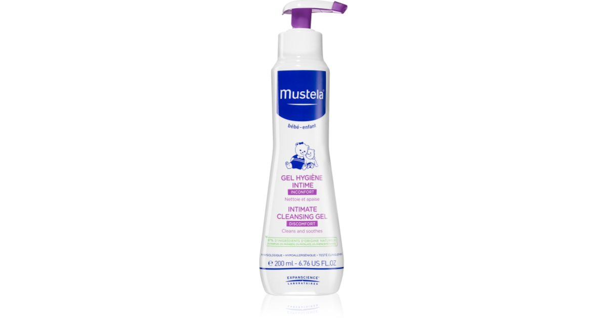 Mustela Bébé gel apaisant toilette intime pour enfant | notino.be