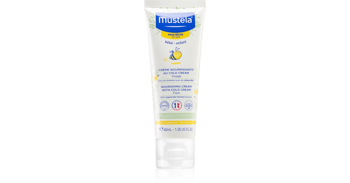 Mustela Bébé Dry Skin crema hranitoare pentru tenul uscat | Notino.ro