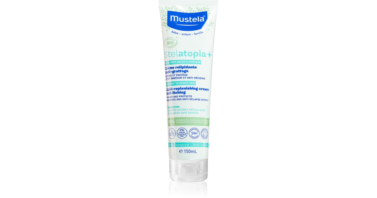 Mustela BIO Stelatopia+ soothing cream for children from birth | notino ...