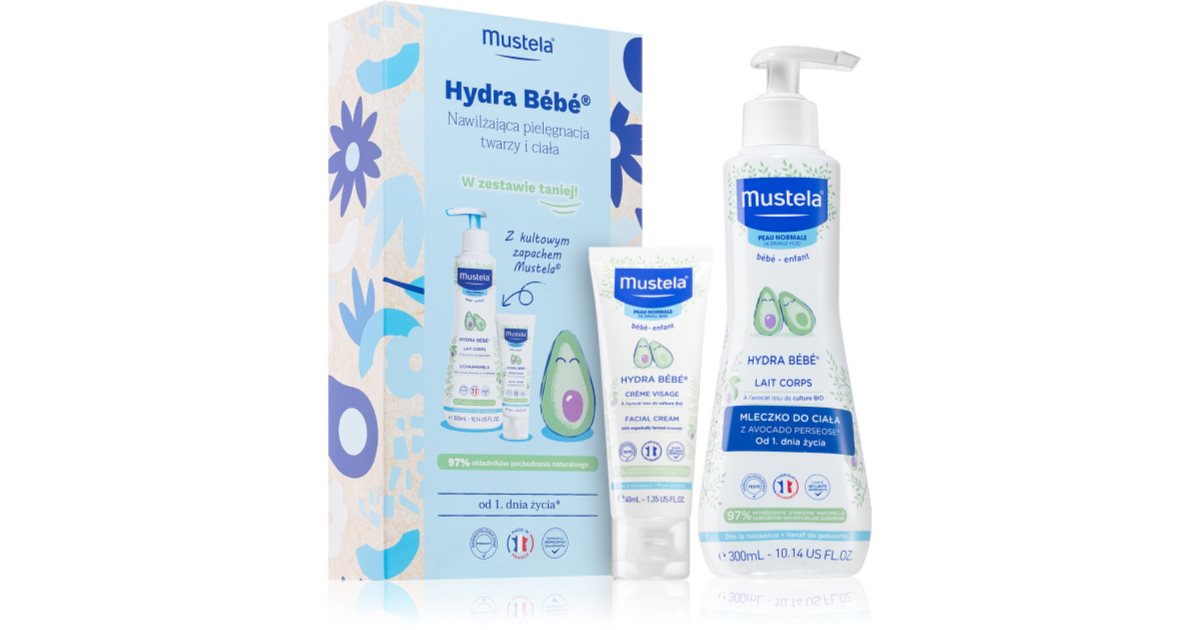 Mustela Bébé Hydra Bébé Set poklon set (za djecu od rođenja) | Notino.hr