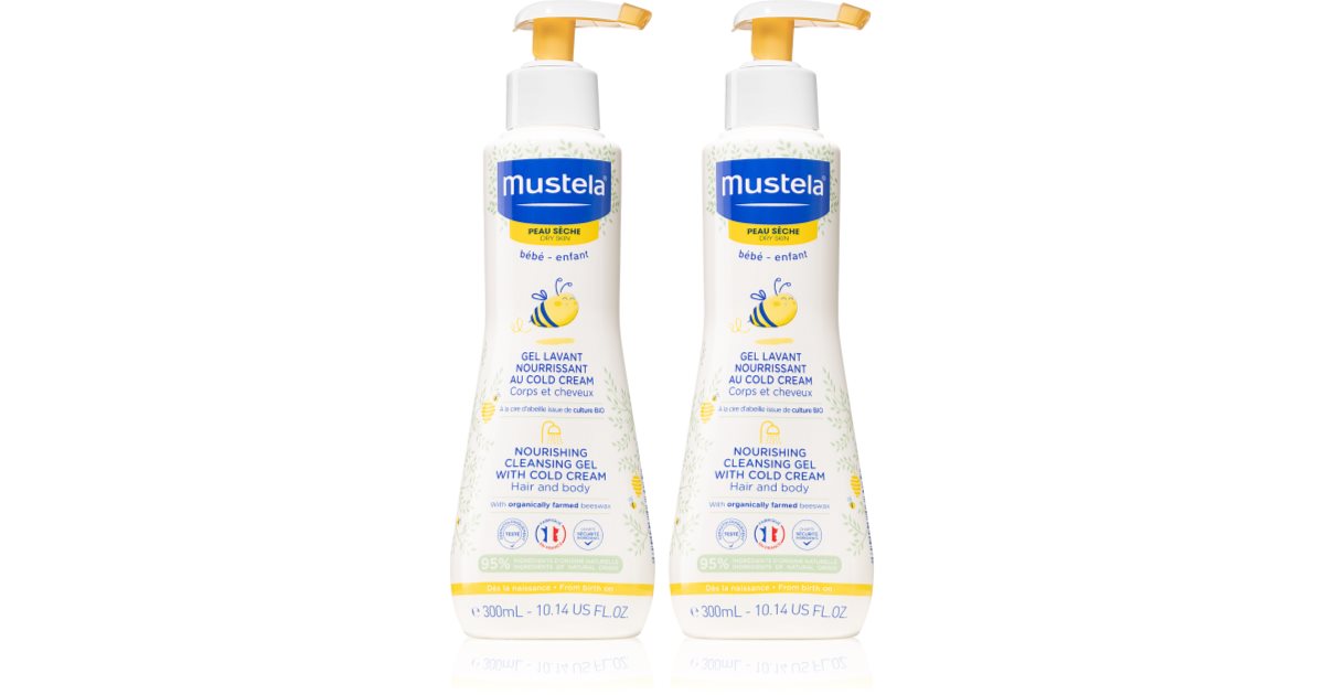 Mustela Bébé Dry Skin economy pack (for children from birth) | notino.co.uk