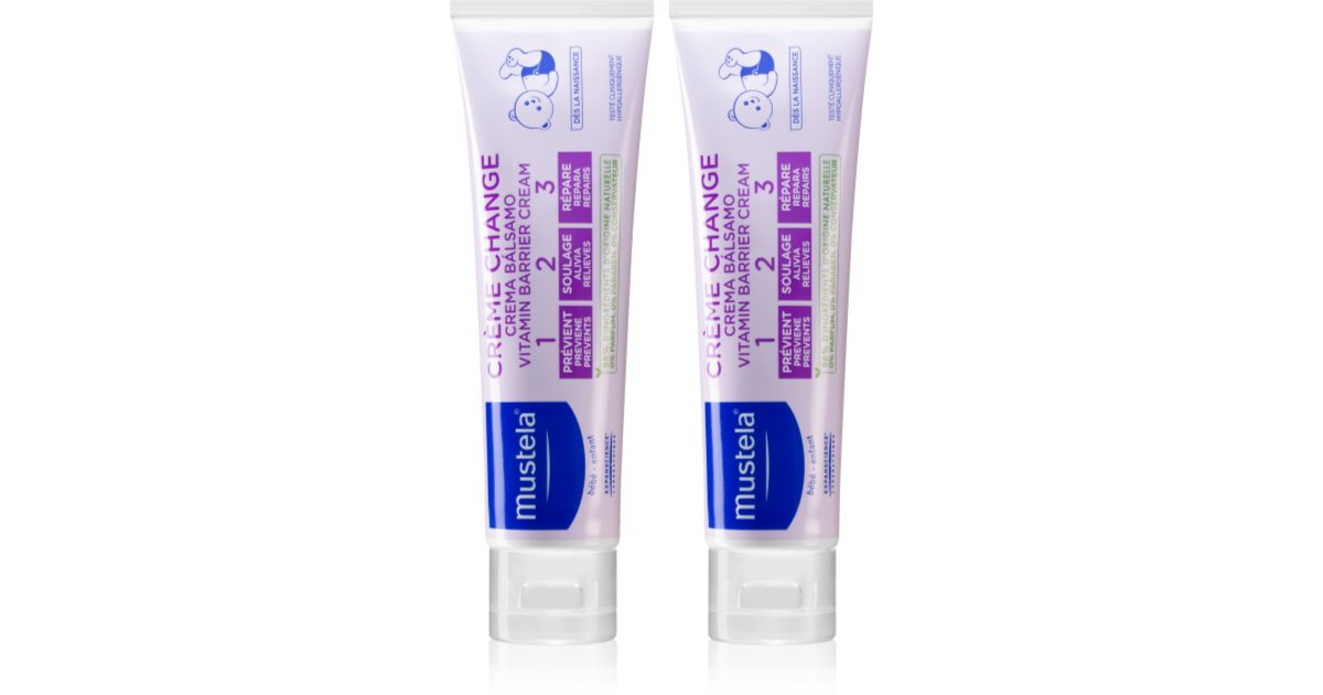 Mustela Bébé Change Cream Economy Pack (for children from birth ...
