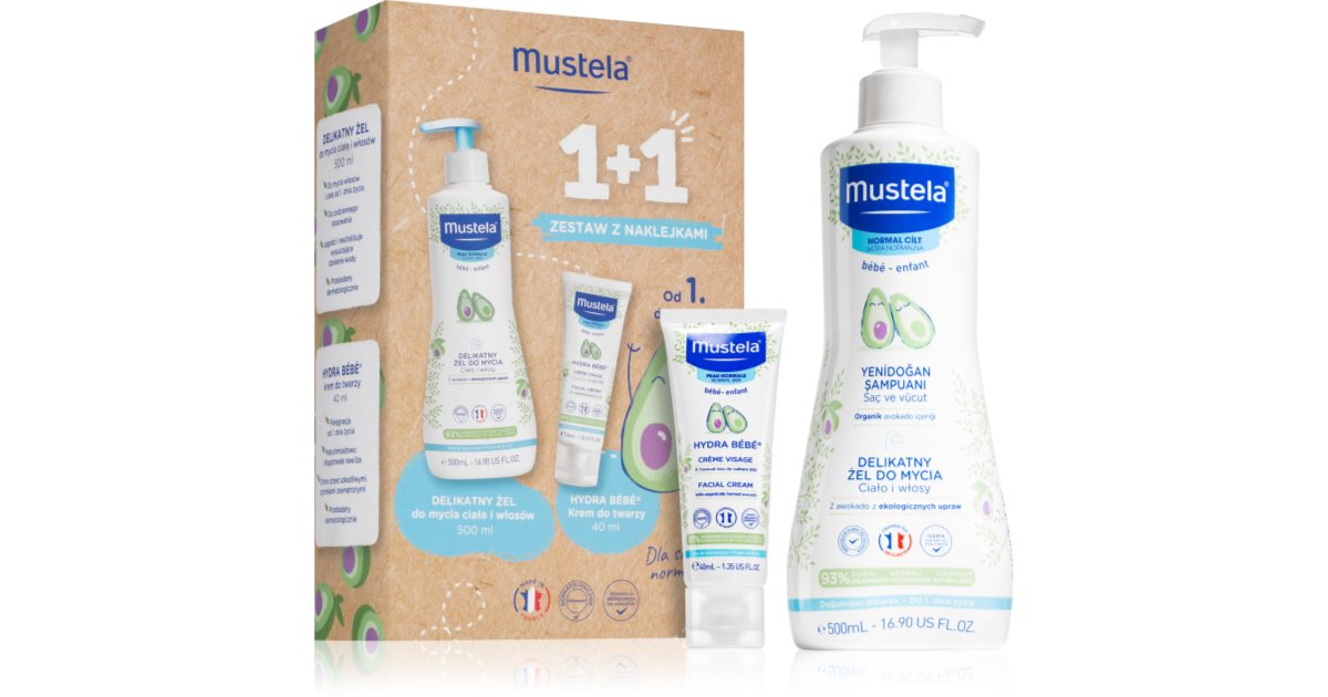 Mustela Bébé Hydra Bébé Gift Set for children from birth | notino.ie