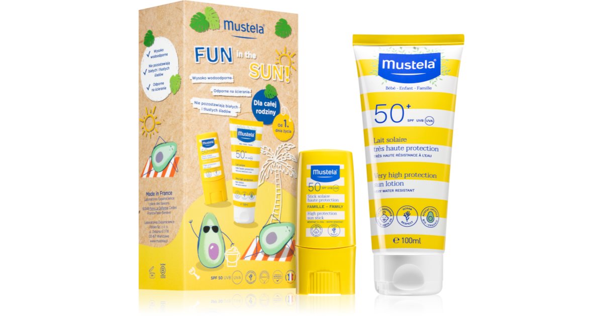 Mustela Sun Fun in the Sun! Geschenkset für Kinder ab der Geburt ️ ...