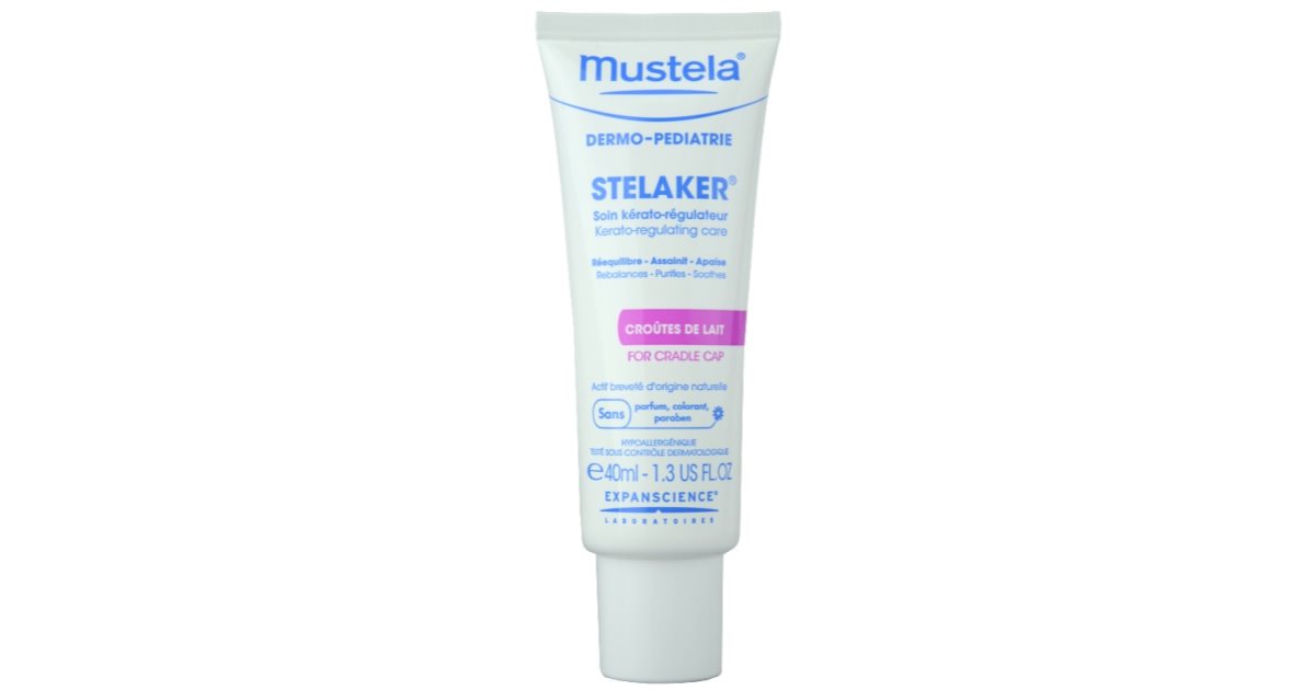 Mustela Dermo-Pédiatrie Stelaker crema para la seborrea del lactante y ...