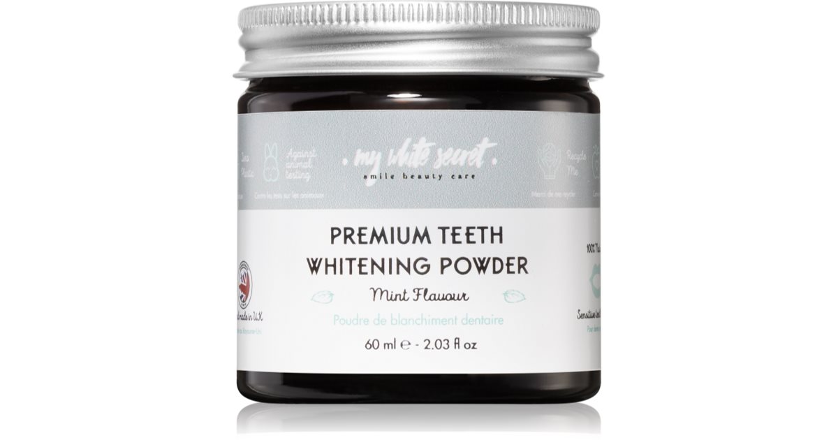 My White Secret Whitening Powder whitening tooth powder for sensitive ...