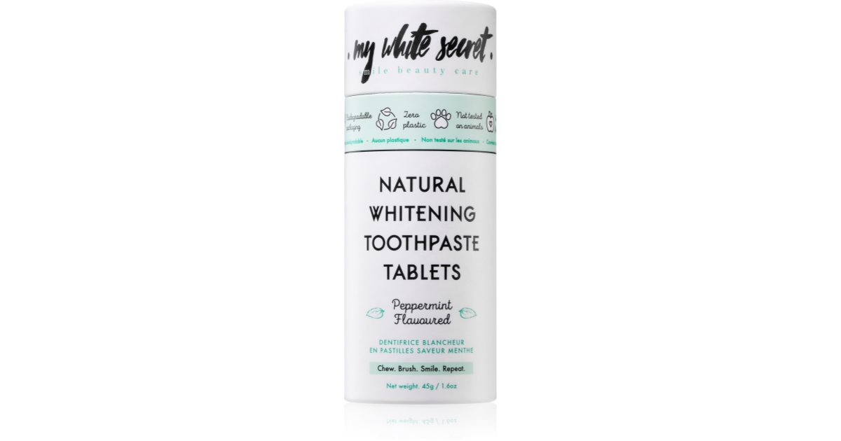 My White Secret Toothpaste Tablets Valgendav hambapasta | notino.ee