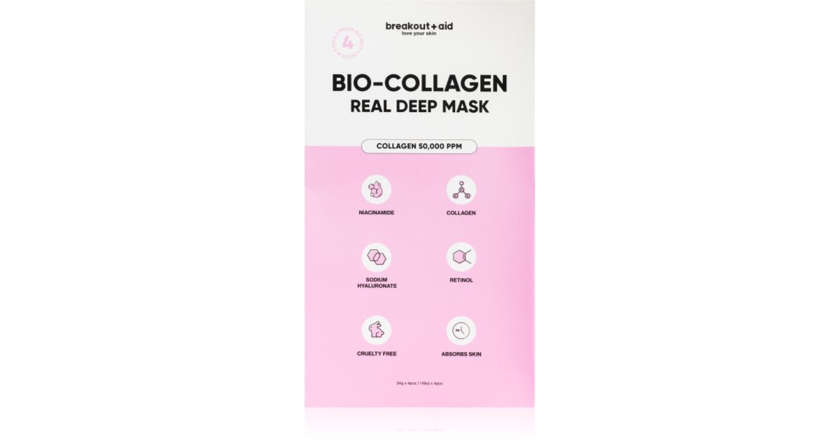 My White Secret Breakout+aid Bio-collagen real deep mask night mask ...