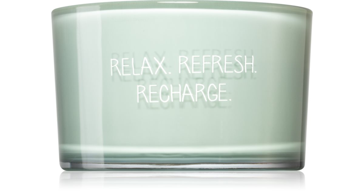 My Flame Minty Bamboo Relax, Refresh, Recharge scented candle | notino ...