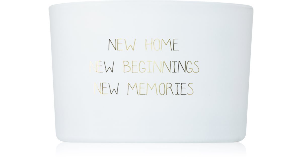 My Flame Fresh Cotton New Home, New Beginnings, New Memories dišeča ...