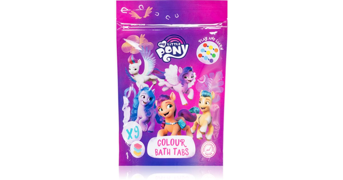 My Little Pony Colour Bath Tabs tablete colorate efervescente pentru ...