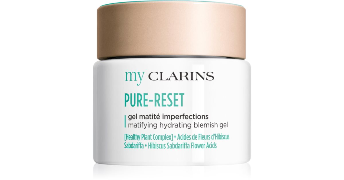 Clarins My Clarins Pure-Reset Matifying Hydrating Blemish Gel ...