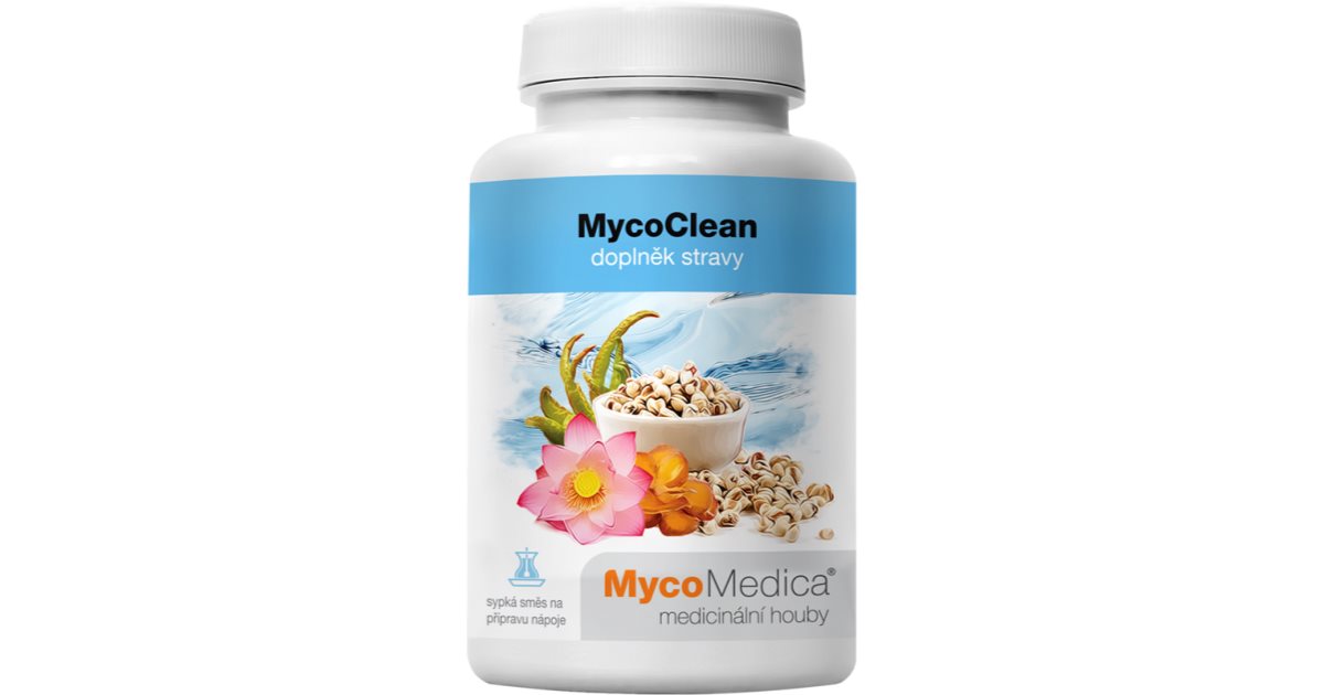 MycoMedica MycoClean prášek na přípravu nápoje pro podporu detoxikace ...