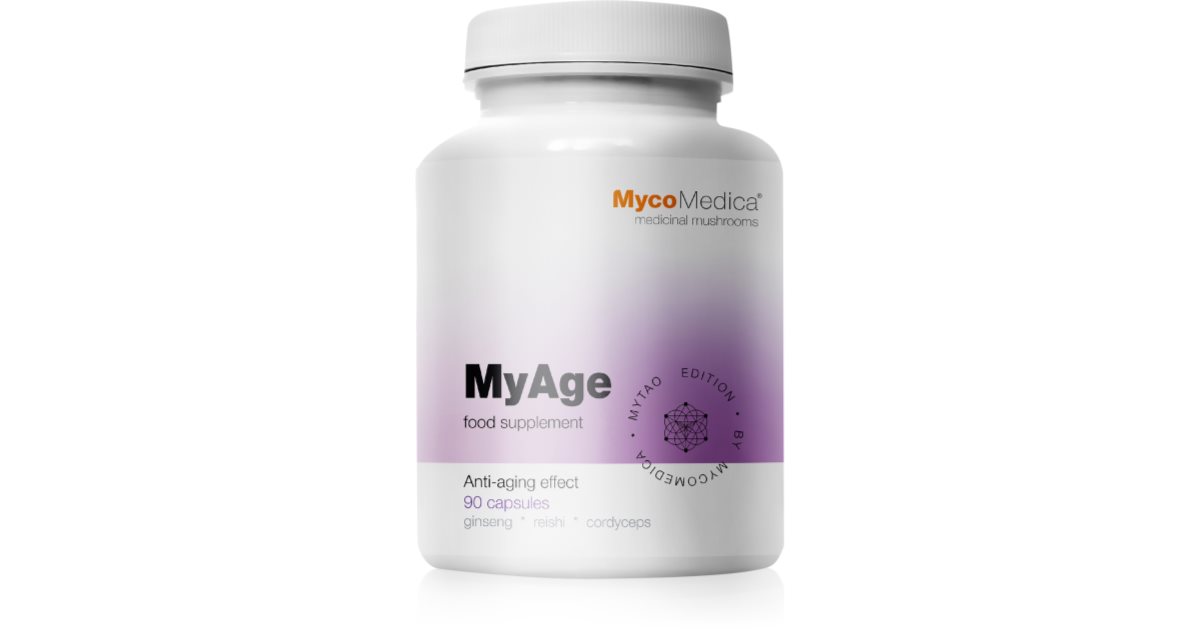 MycoMedica MyAge wsparcie prawidłowych funkcji organizmu