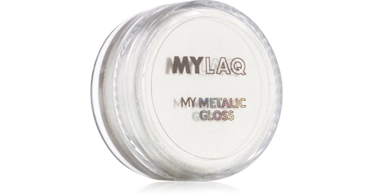 MYLAQ My Metalic Gloss prášek na nehty | notino.cz