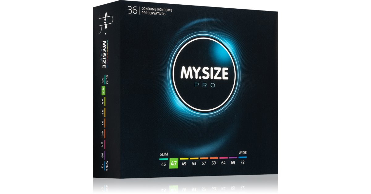 MY.SIZE 47mm Pro kondoomid | notino.ee