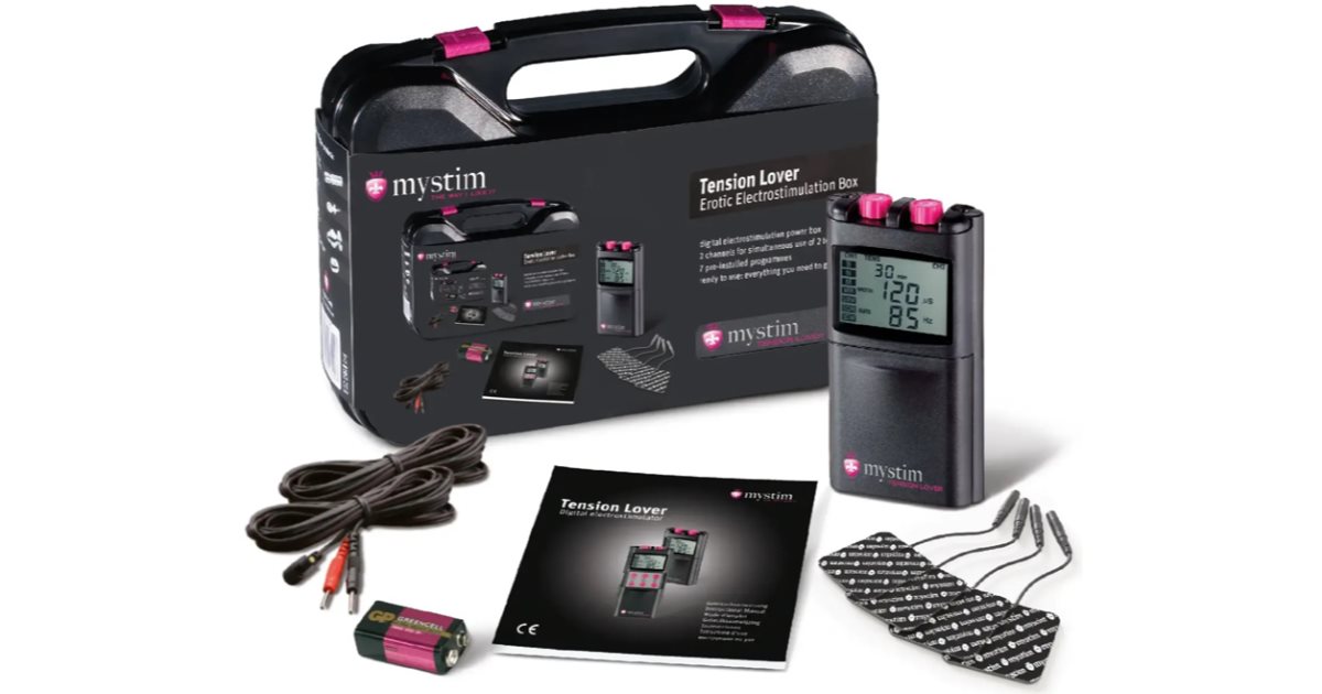 Mystim Tension Lover Electro stimulation electric stimulator with ...