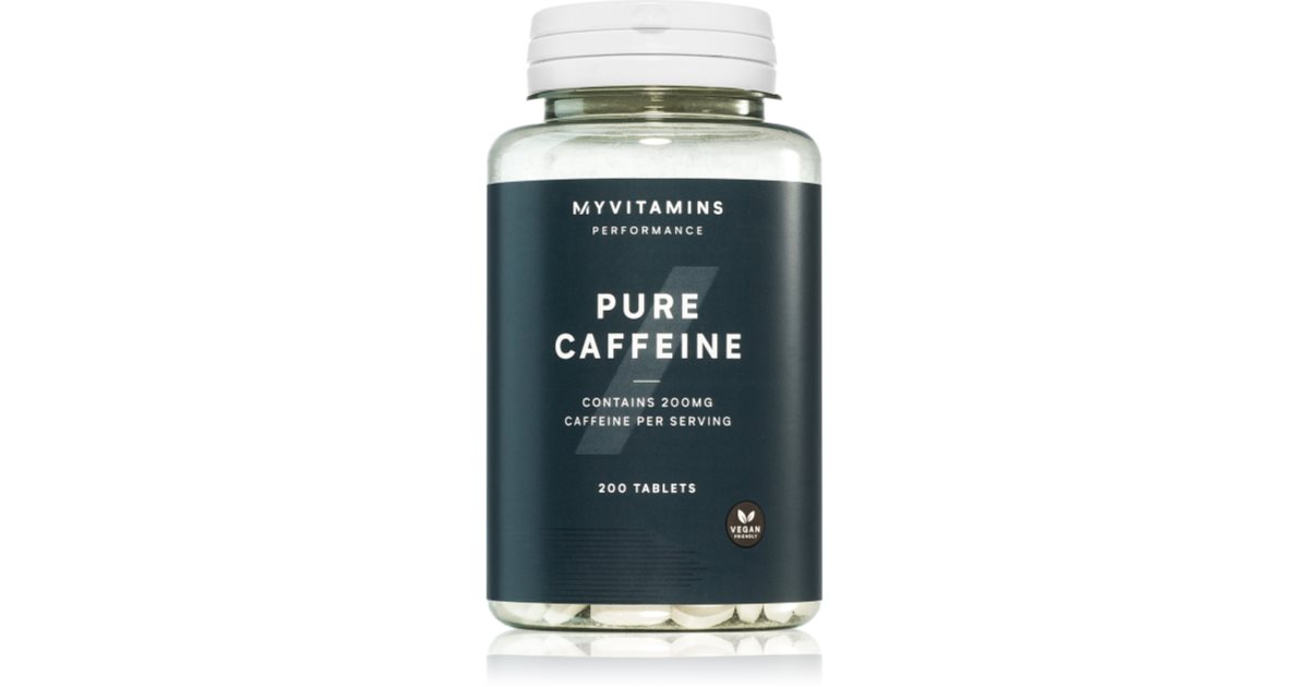 MyVitamins Performance Pure Caffeine tablety pro podporu sportovního ...