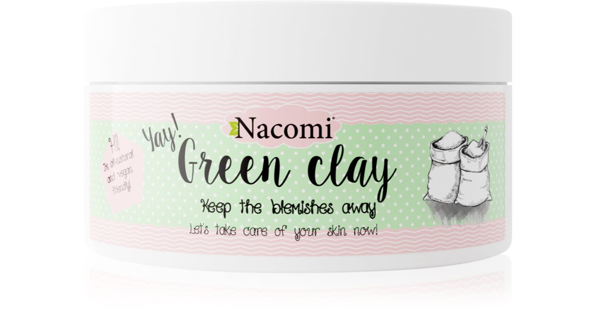 Nacomi Yay! Keep the Blemishes Away Clay Mask | notino.ie