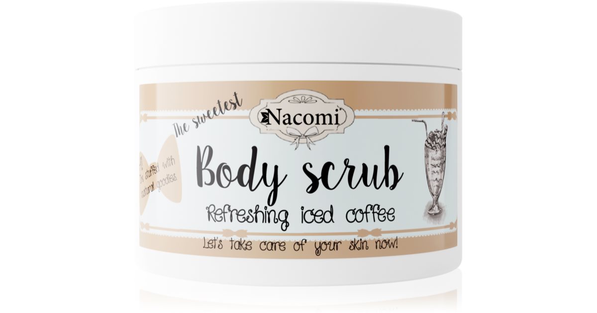 Nacomi The Sweetest Refreshing Iced Coffee peeling corporal | notino.pt
