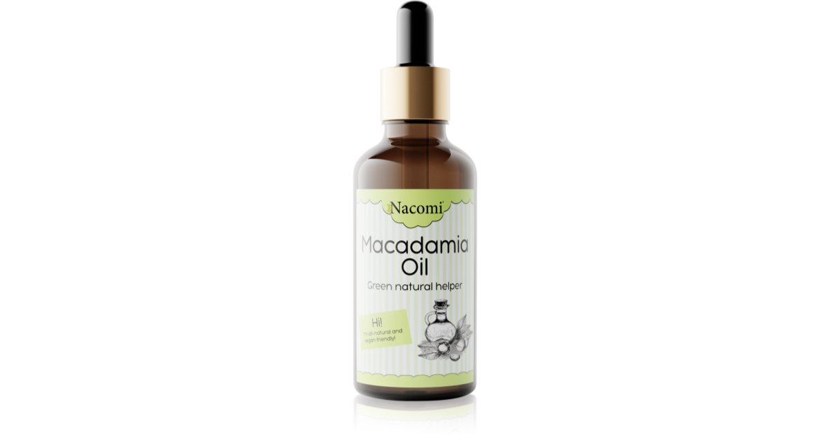 Nacomi Green Natural Helper huile de macadamia | notino.fr