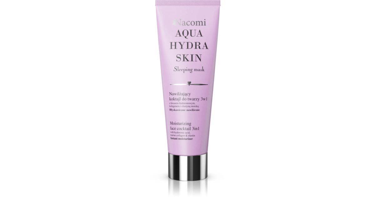 Nacomi Aqua Hydra Skin Hydrating Mask night | notino.ie