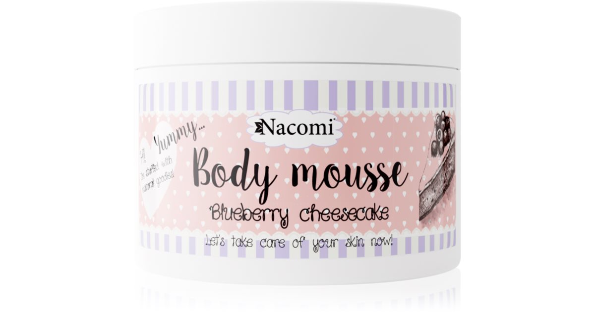 Nacomi Yummy... Blueberry Cheesecake Body-Schaum | notino.at