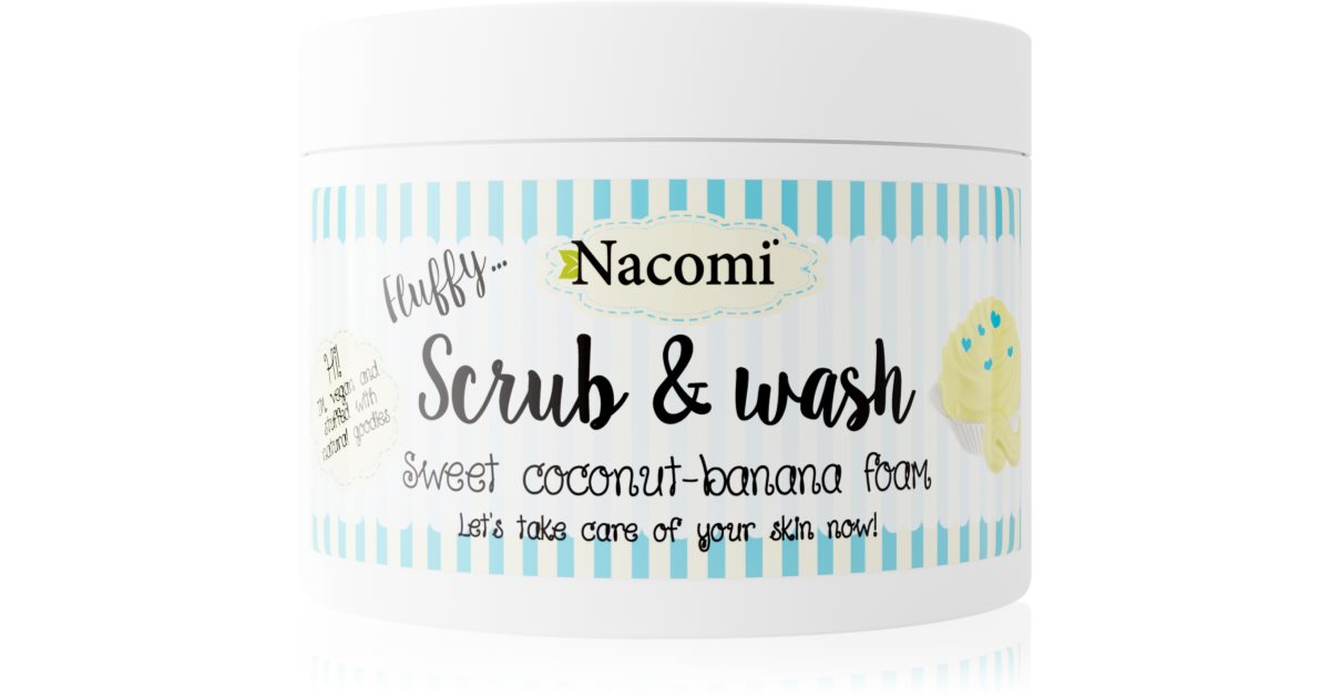 Nacomi Fluffy... Sweet Coconut-Banana Pesemisvaht | notino.ee