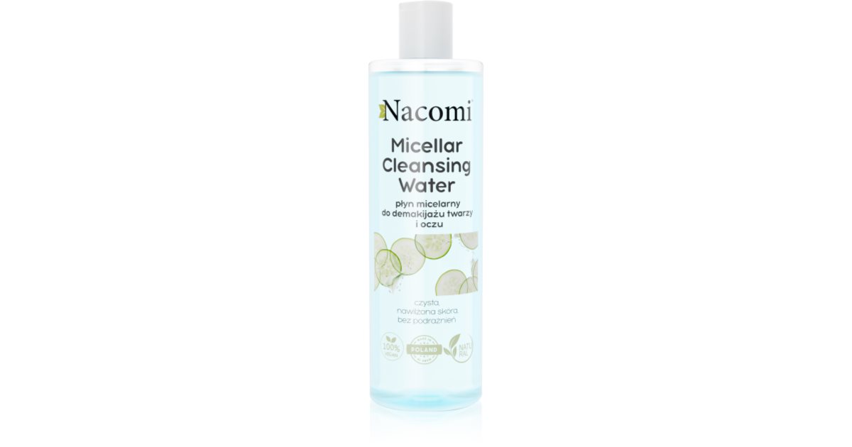 Nacomi Micellar Cleansing Water Smooting Micellar Water | notino.ie