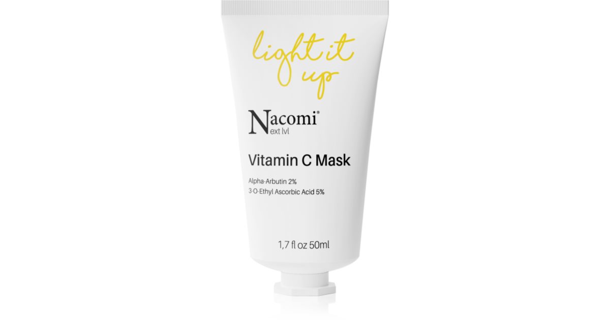 Nacomi Next Level Light It Up mascarilla iluminadora con vitamina C ...