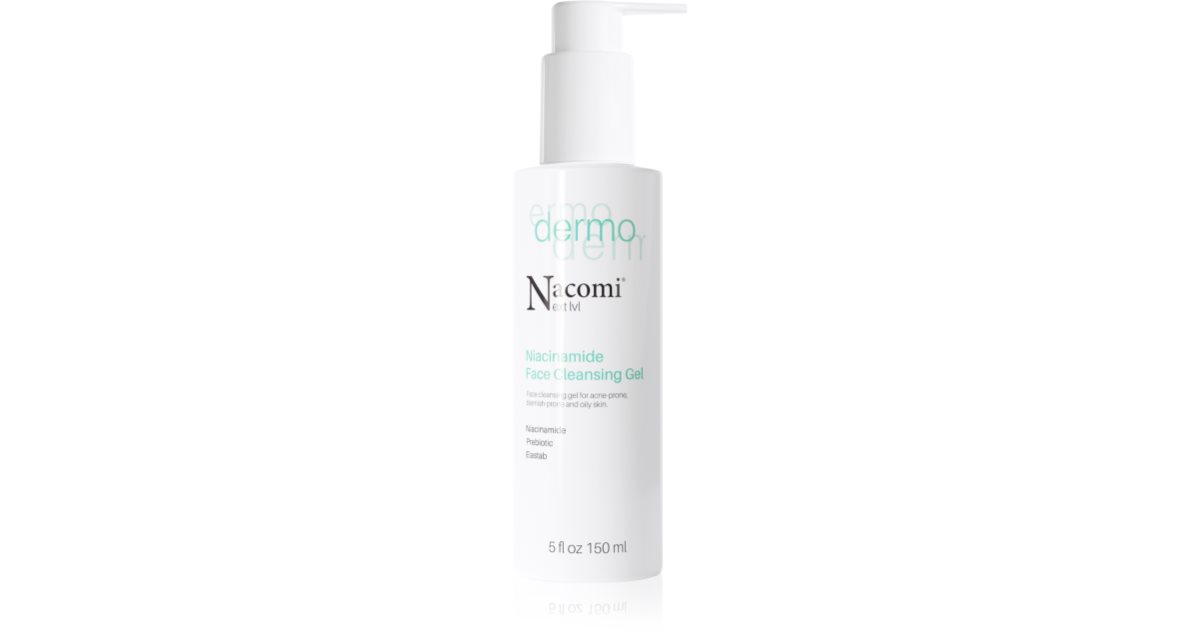 Nacomi Next Level Dermo gel nettoyant visage pour peaux à problèmes ...