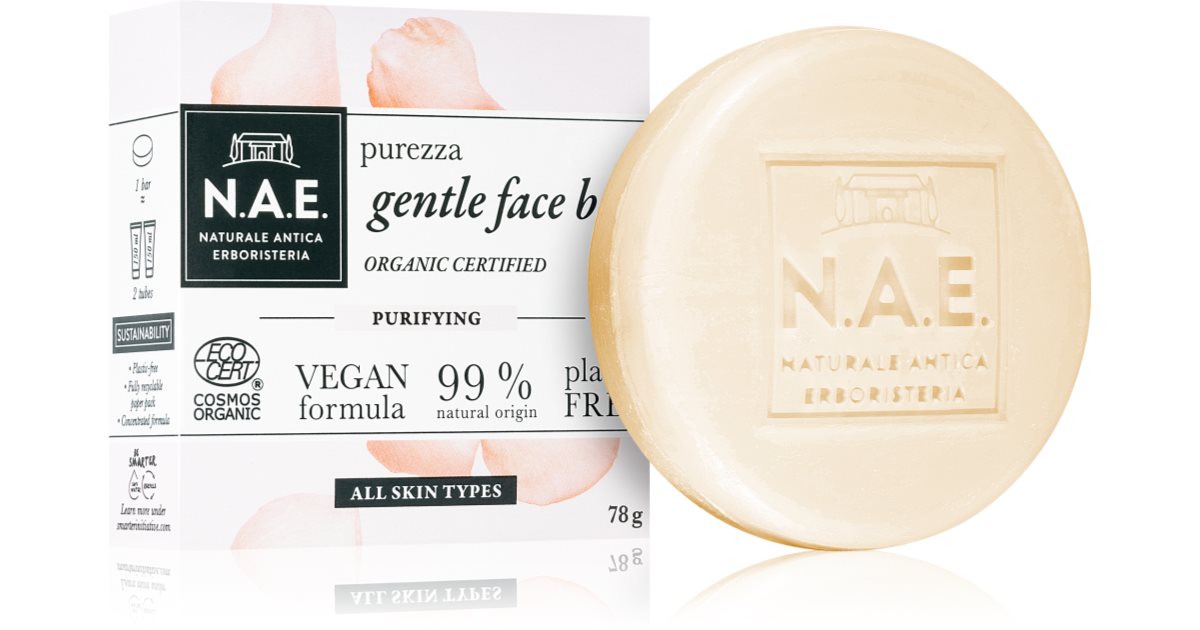 N.A.E. Purezza Natural Bar Soap for all skin types | notino.ie