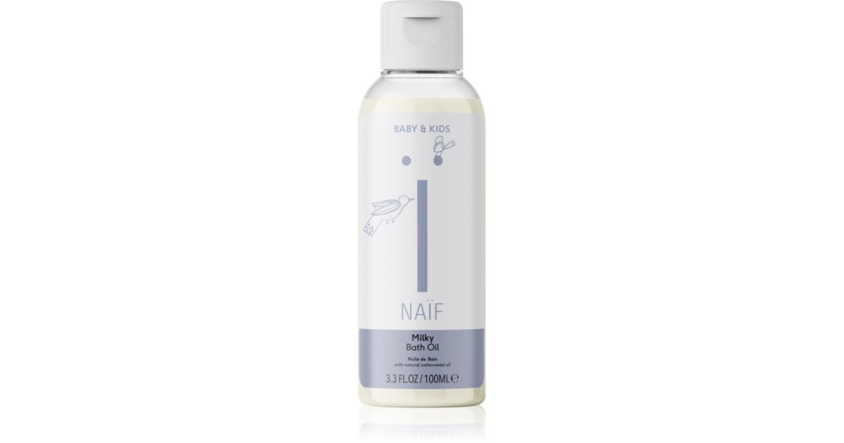 Naif Baby & Kids Milky Bath Oil milky bath oil for children from birth ...