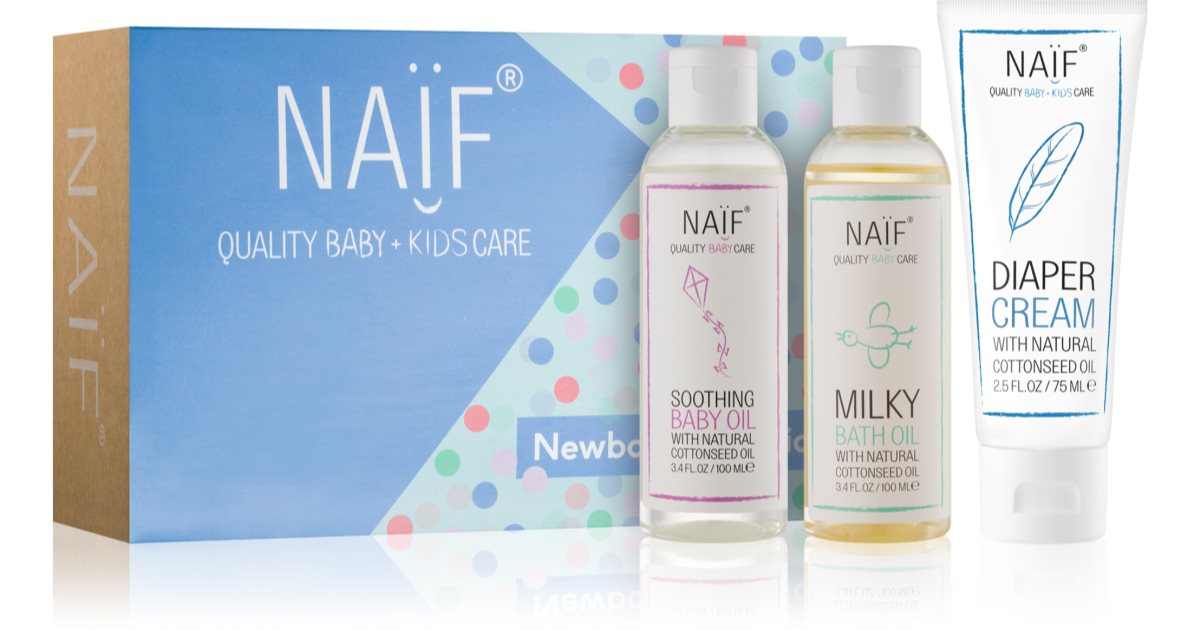 Naif Baby & Kids комплект за деца от раждането им | notino.bg