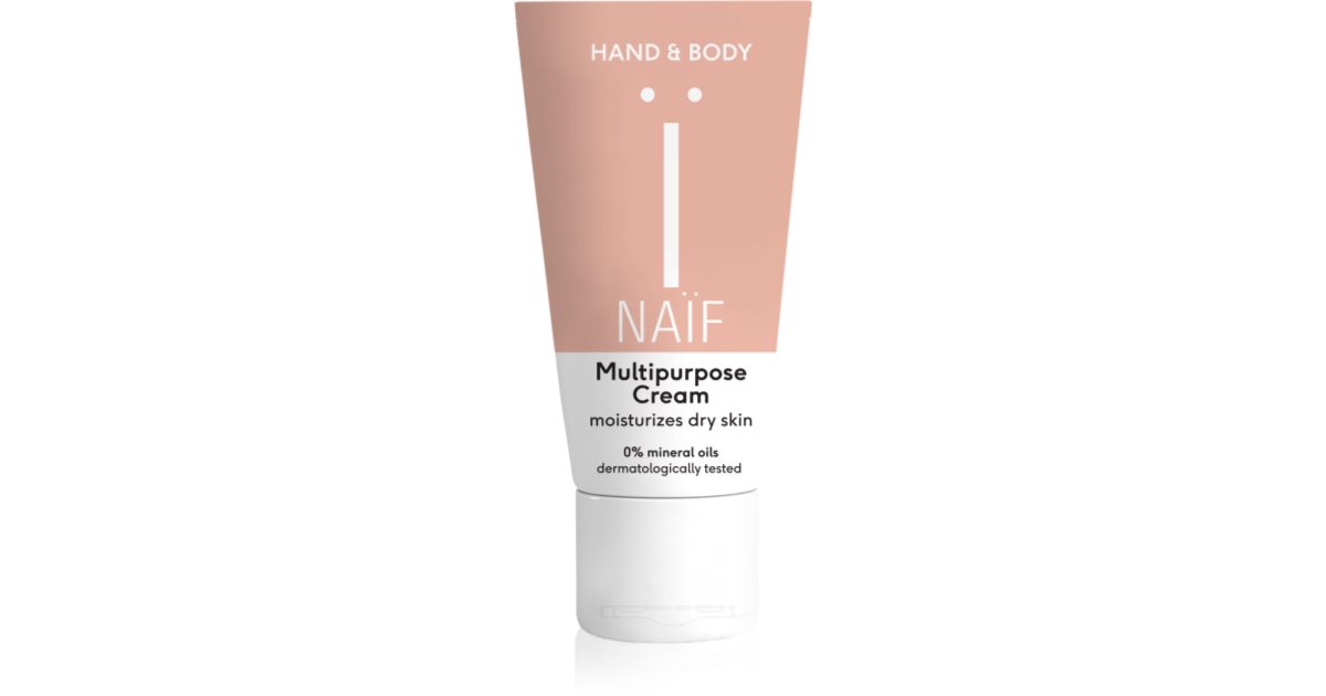 Naif Hand & Body Multipurpose Cream reparative cream for face, hands ...