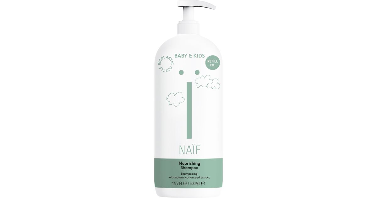 Naif Baby & Kids Nourishing Shampoo nourishing shampoo for baby’s scalp ...