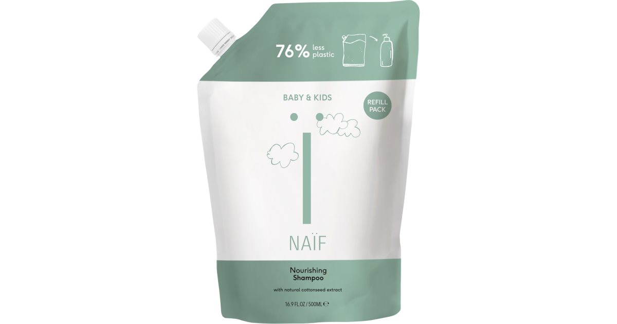 Naif Baby & Kids Nourishing Shampoo shampoing nourrissant pour bébé ...