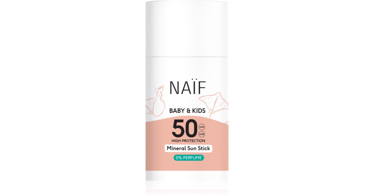 Naif Baby & Kids Mineral Sun Stick stick for tanning | notino.co.uk