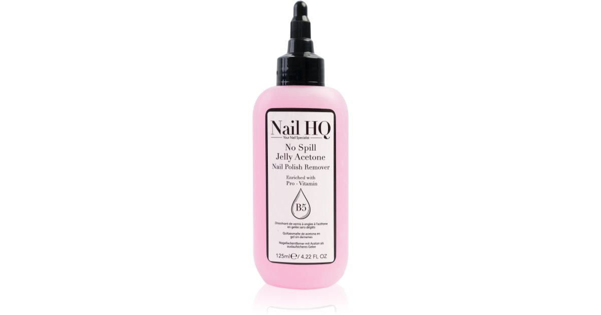 Nail HQ No Spill Jelly Acetone dissolvant ongles à la vitamine E ...