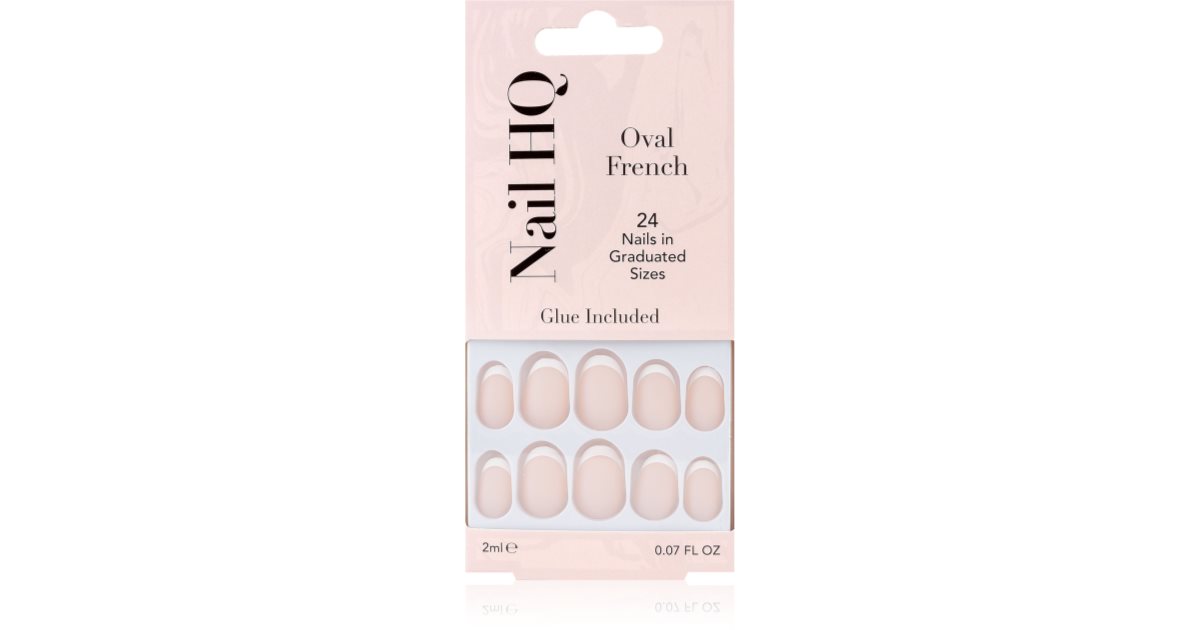 Nail HQ Oval French Изкуствени нокти | notino.bg