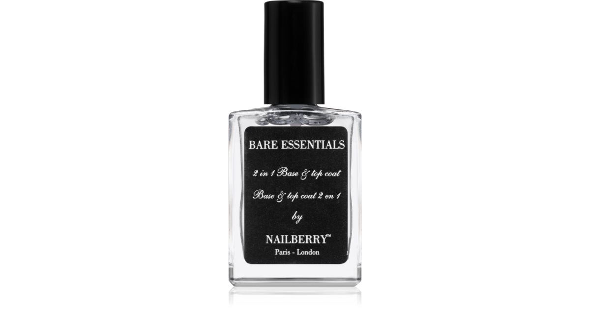 NAILBERRY Bare Essentials base et top coat | notino.fr