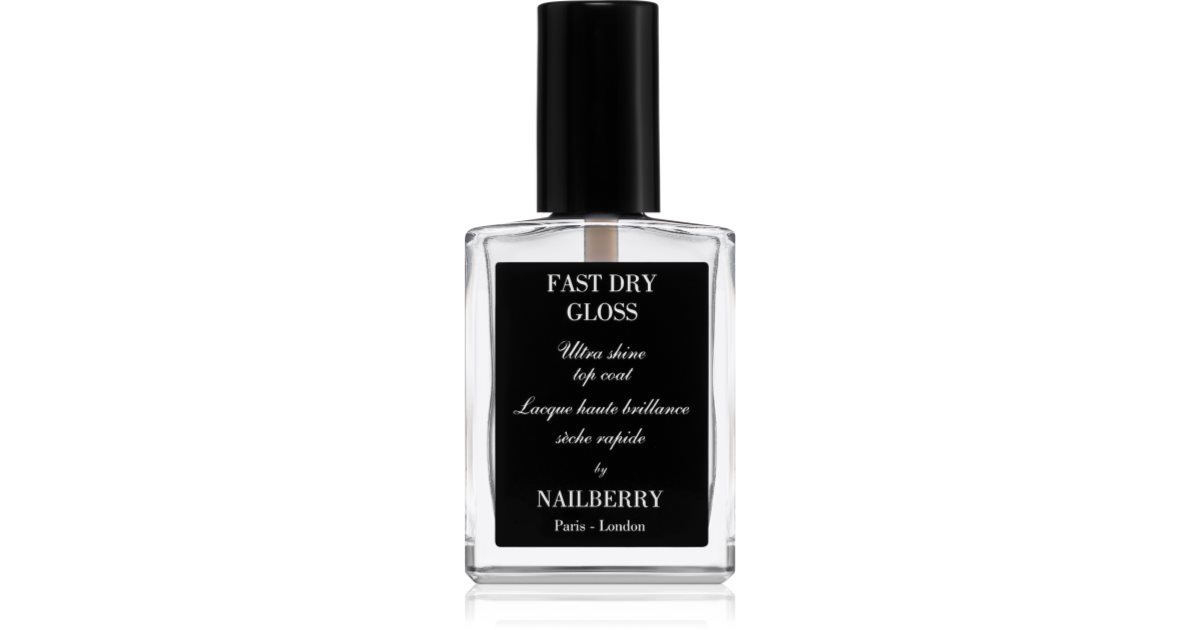 NAILBERRY Fast Dry Gloss Ultra Shine Top Coat | notino.gr