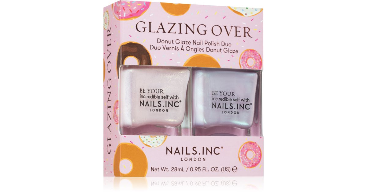 Nails Inc. Glazing Over Donut Glaze sada laků na nehty | notino.cz