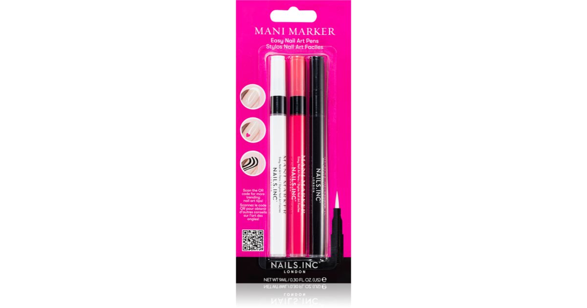 Nails Inc. Mani Marker Trio Maniküre-Set