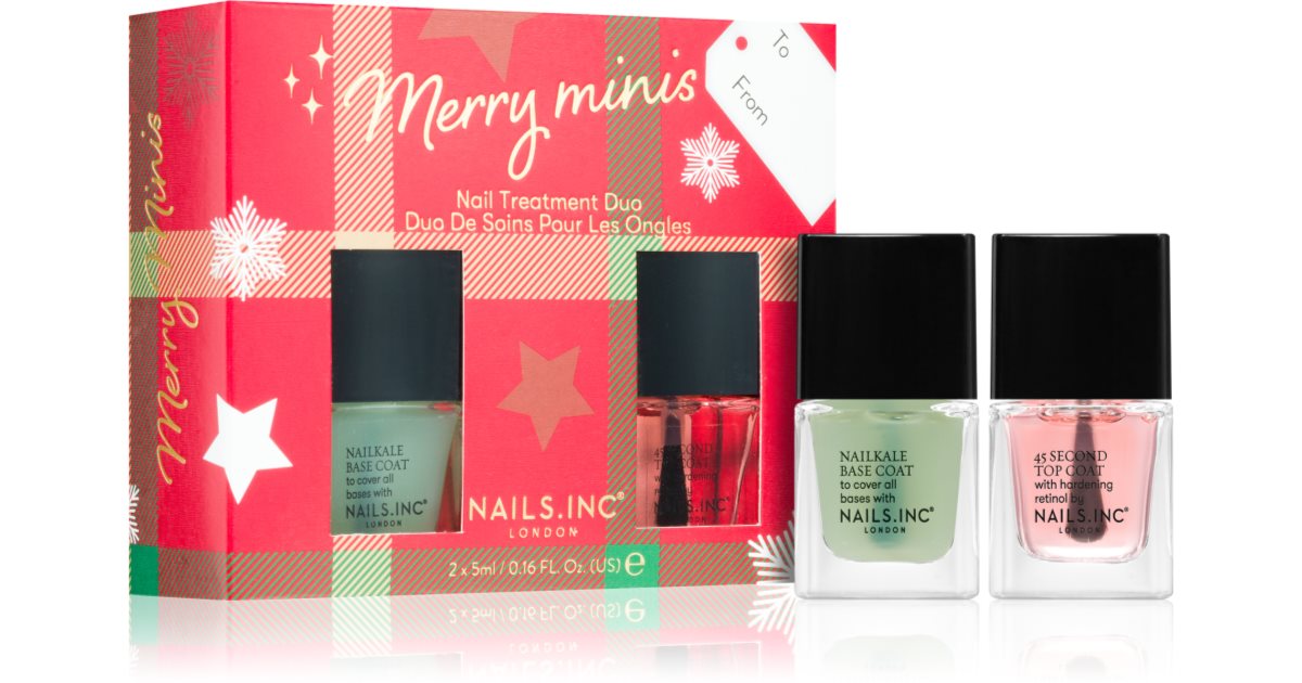 Nails Inc. Merry Minis Nail Treatment Duo | Livrare rapida! | Notino.ro