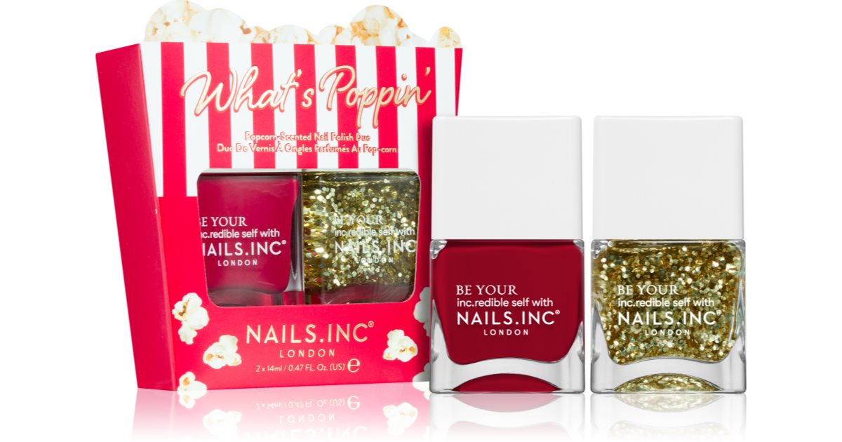 Nails Inc. What's Poppin' nail polish set